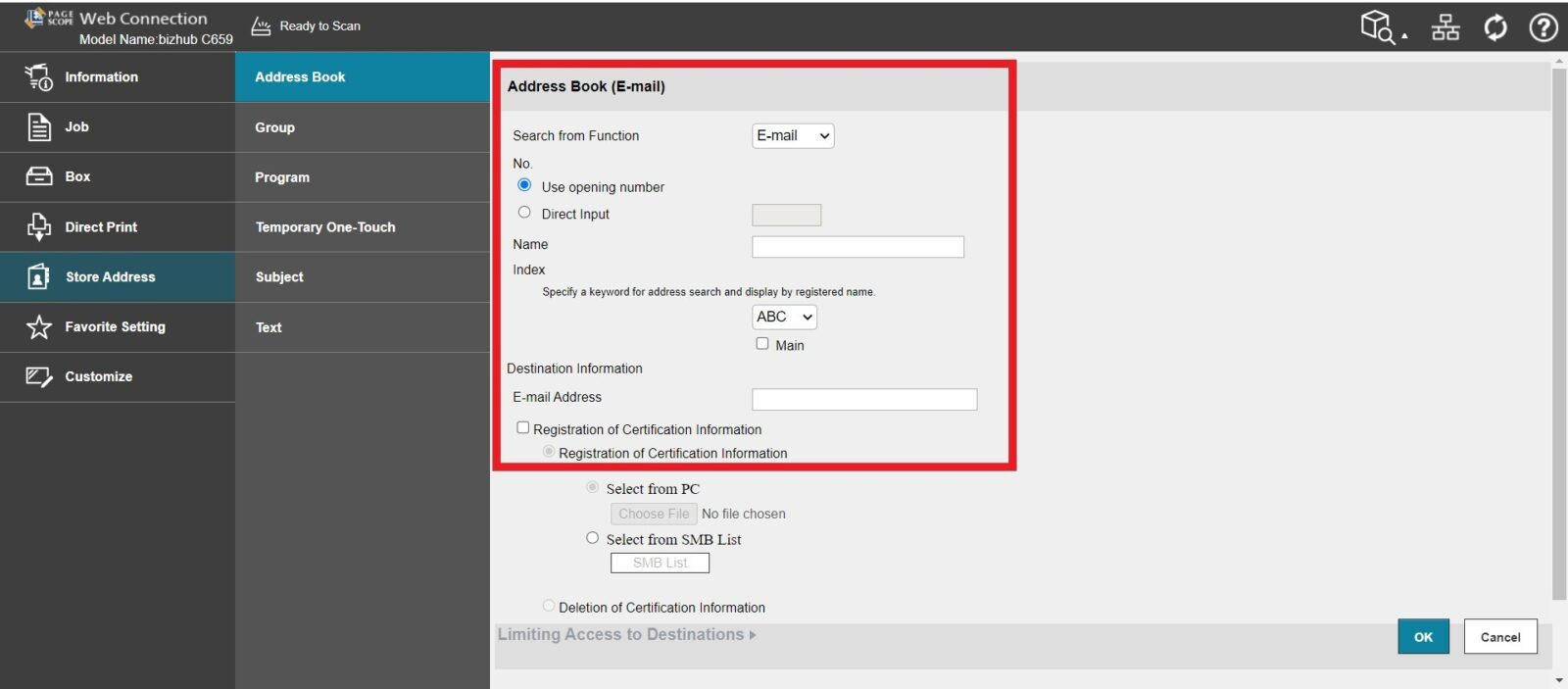 How to Setup Scan to Email - Konica Minolta+ Assist