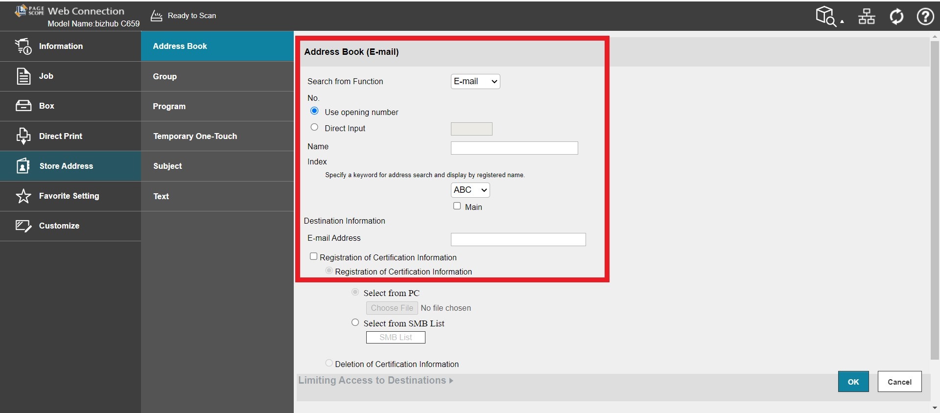 How to Setup Scan to Email - Konica Minolta+ Assist