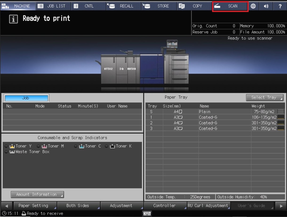 How To Setup Scan To FTP For Printing Production Machine - Konica ...