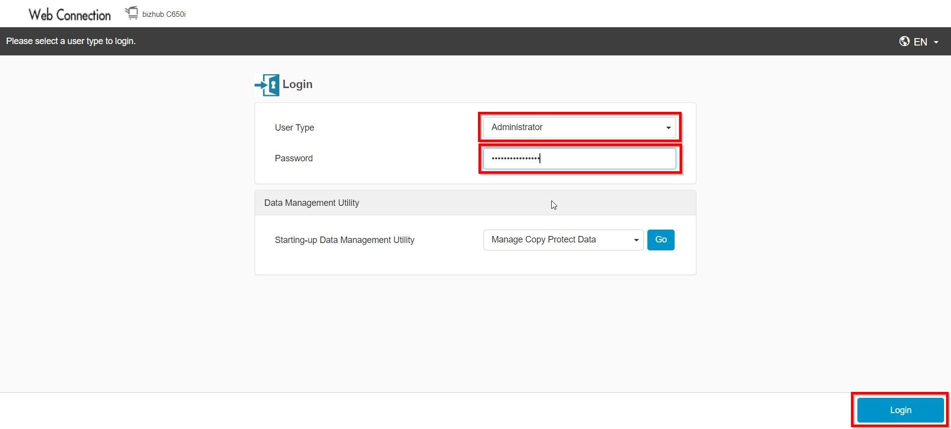 Issue: User Authentication Option Greyed Out in the Printer Driver Due ...