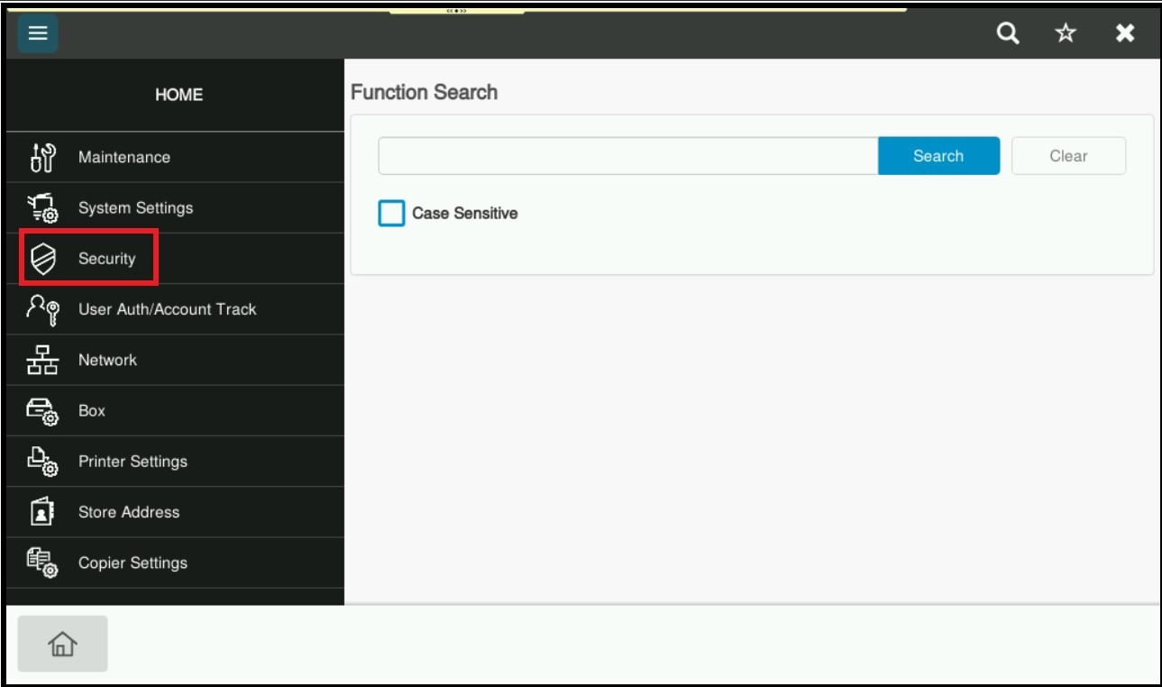 How to Initialize Network Settings on machine - Konica Minolta+ Assist