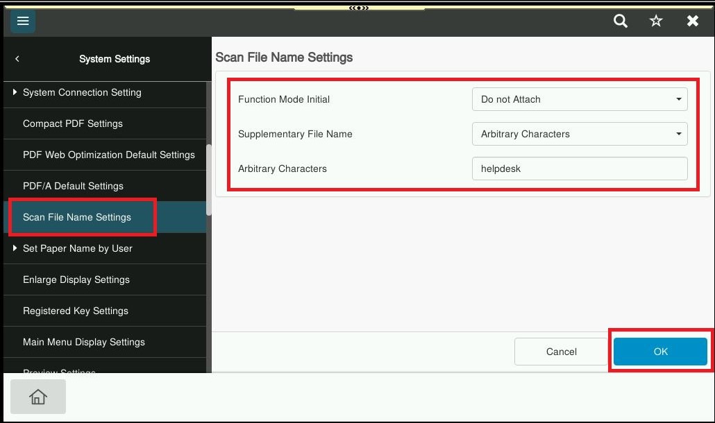 How To Change Default Scan File Name On Photostat Machine Or Web ...