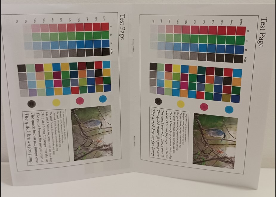 How to setup booklet output of the printed sheets on copying document ...