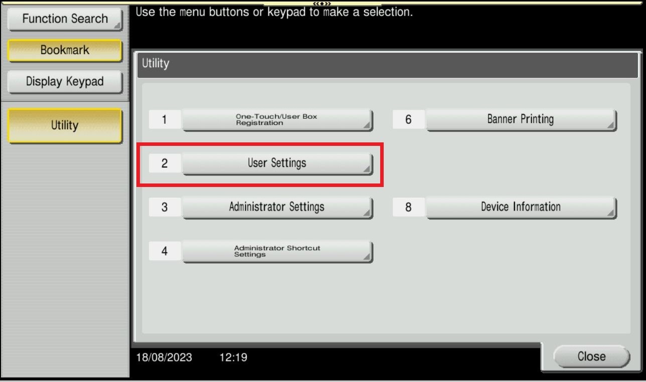 How to set default setting for address book sort mode on Scan Mode ...