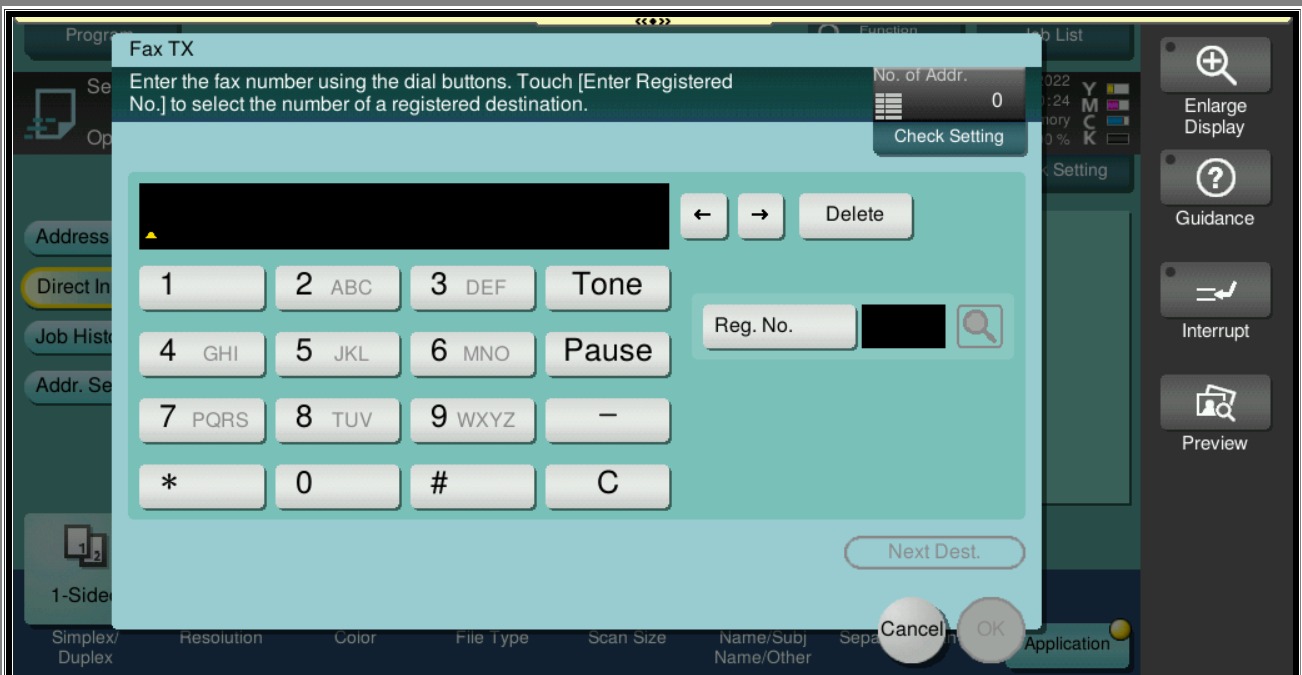 How to use Fax from Machine - Konica Minolta+ Assist