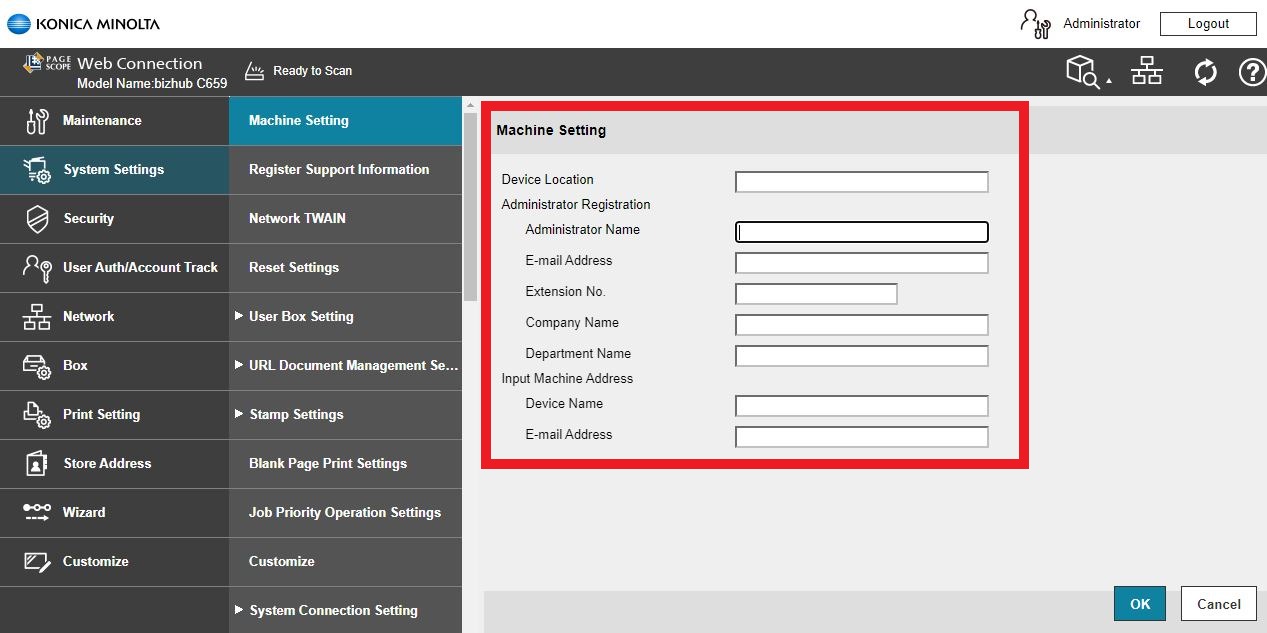How to Setup Scan to Email - Konica Minolta+ Assist