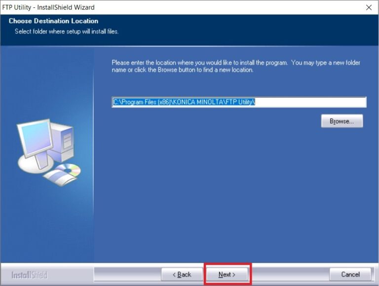 How To Setup Scan To FTP For Printing Production Machine - Konica ...