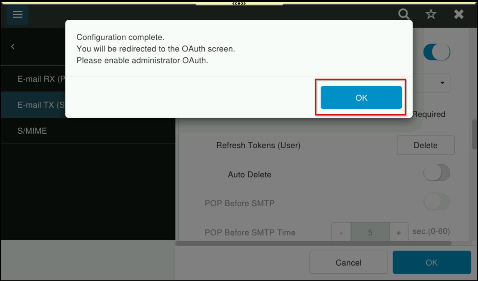 How To Setup Scan To Email Via OAuth 2.0 For Microsoft - Konica ...