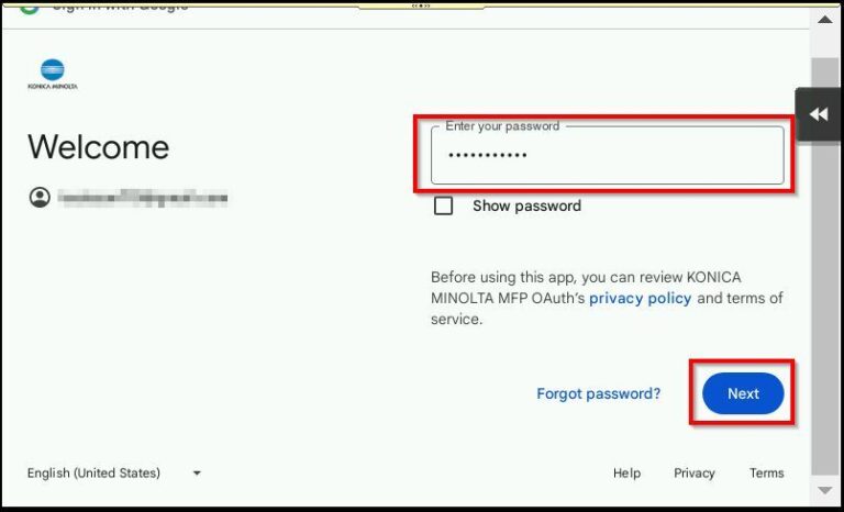 How To Setup Scan To Email Via OAuth 2.0 For Gmail - Konica Minolta+ Assist