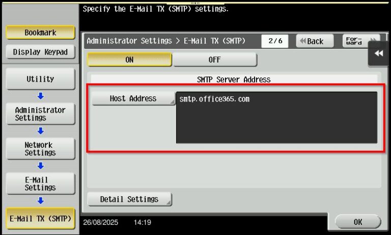 How To Setup Scan To Email Via OAuth 2.0 For Microsoft - Konica ...