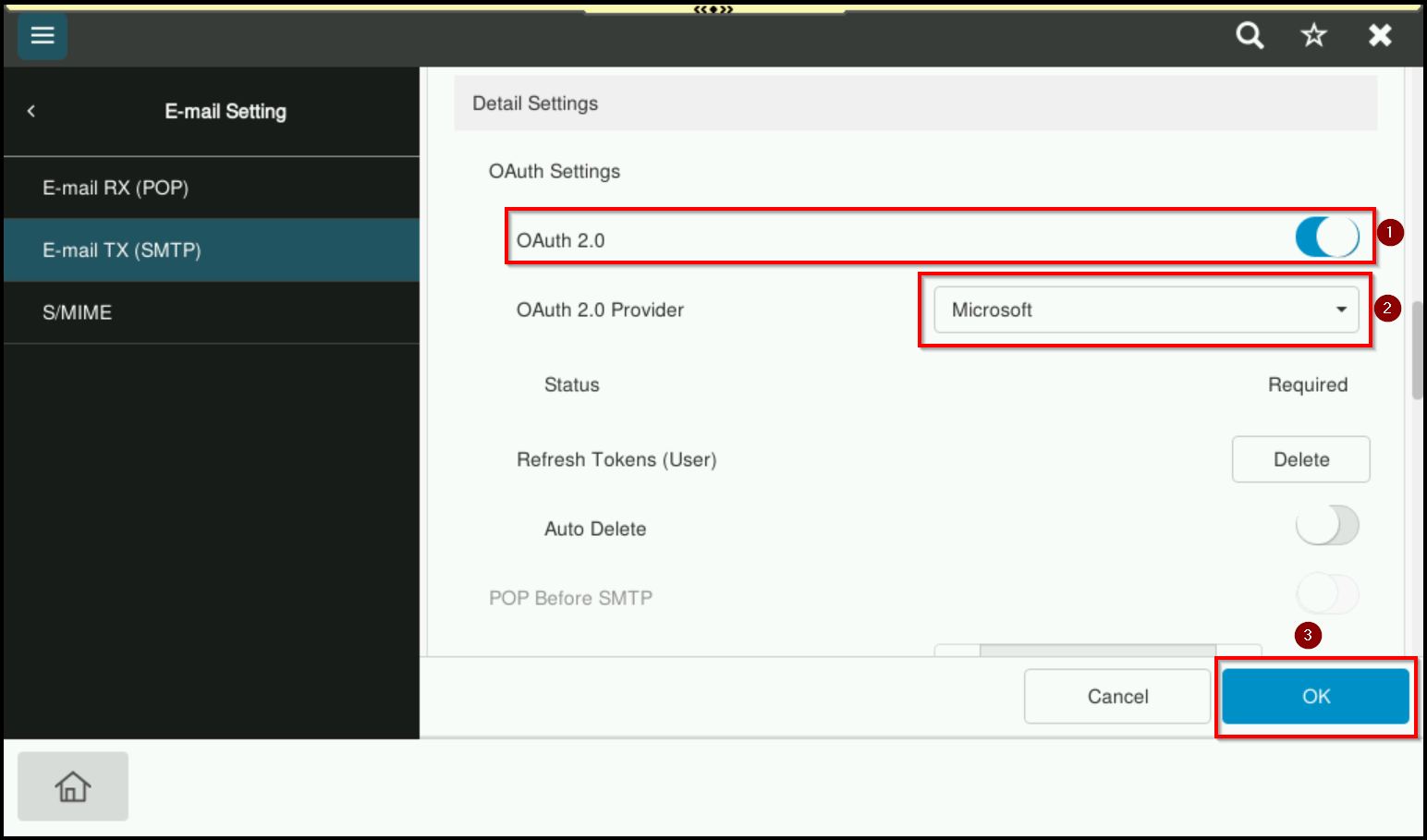 How To Setup Scan To Email Via OAuth 2.0 For Microsoft - Konica ...