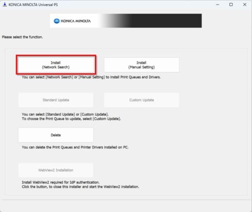 How To Install Universal Printer Driver PS On Windows OS - Konica ...