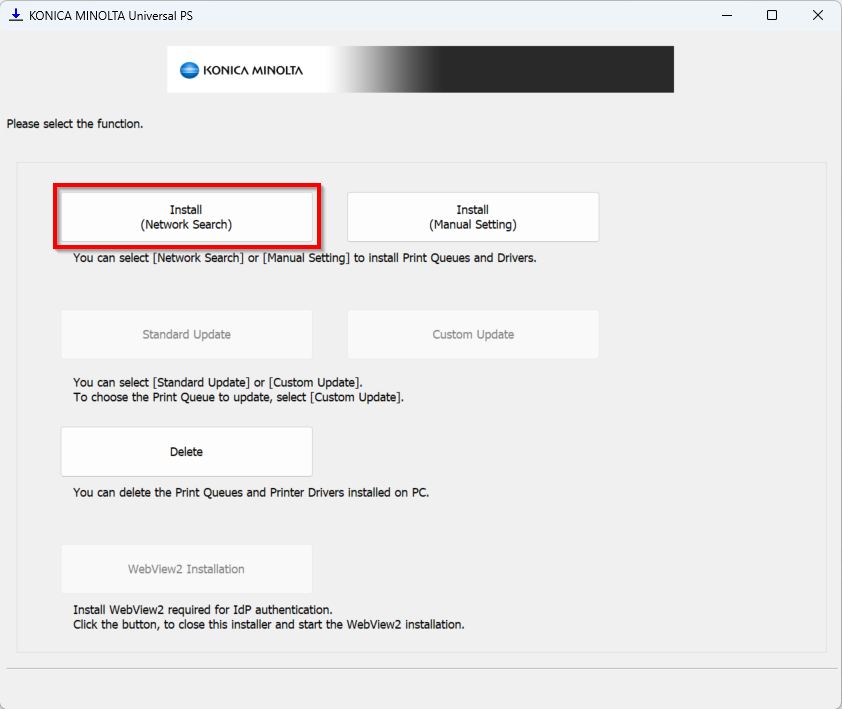How To Install Universal Printer Driver PS On Windows OS - Konica ...