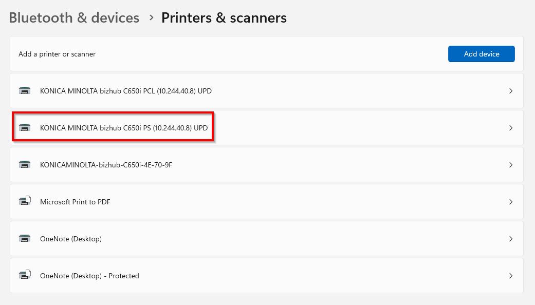 How To Install Universal Printer Driver PS On Windows OS - Konica ...