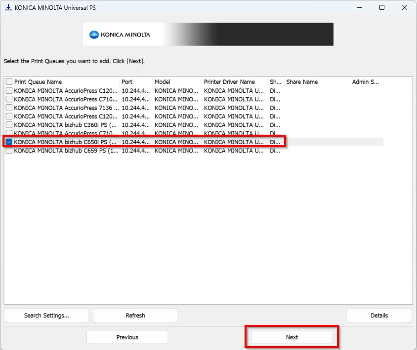 How To Install Universal Printer Driver PS On Windows OS - Konica ...